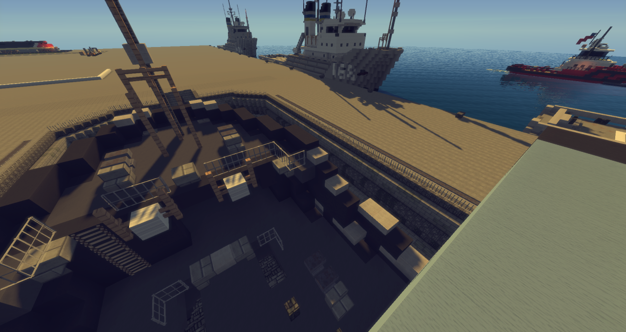 Powhatan-class fleet ocean tug Minecraft Map