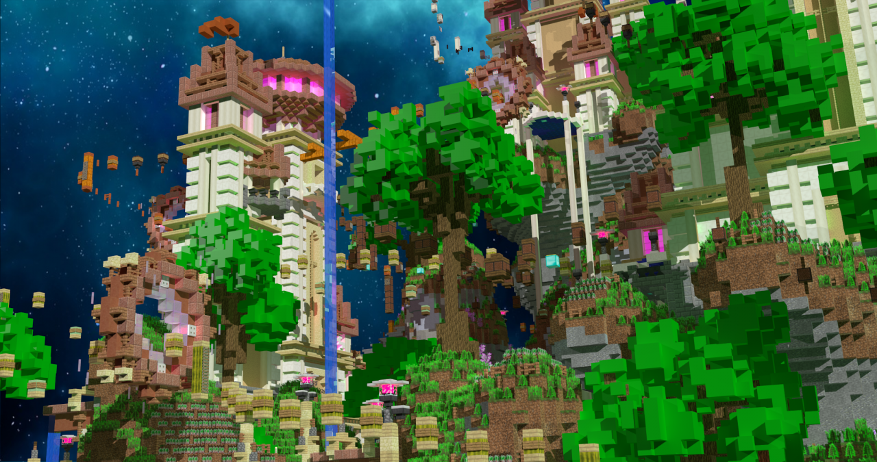 Universe City [Jump and Run][1.10+] Minecraft Map