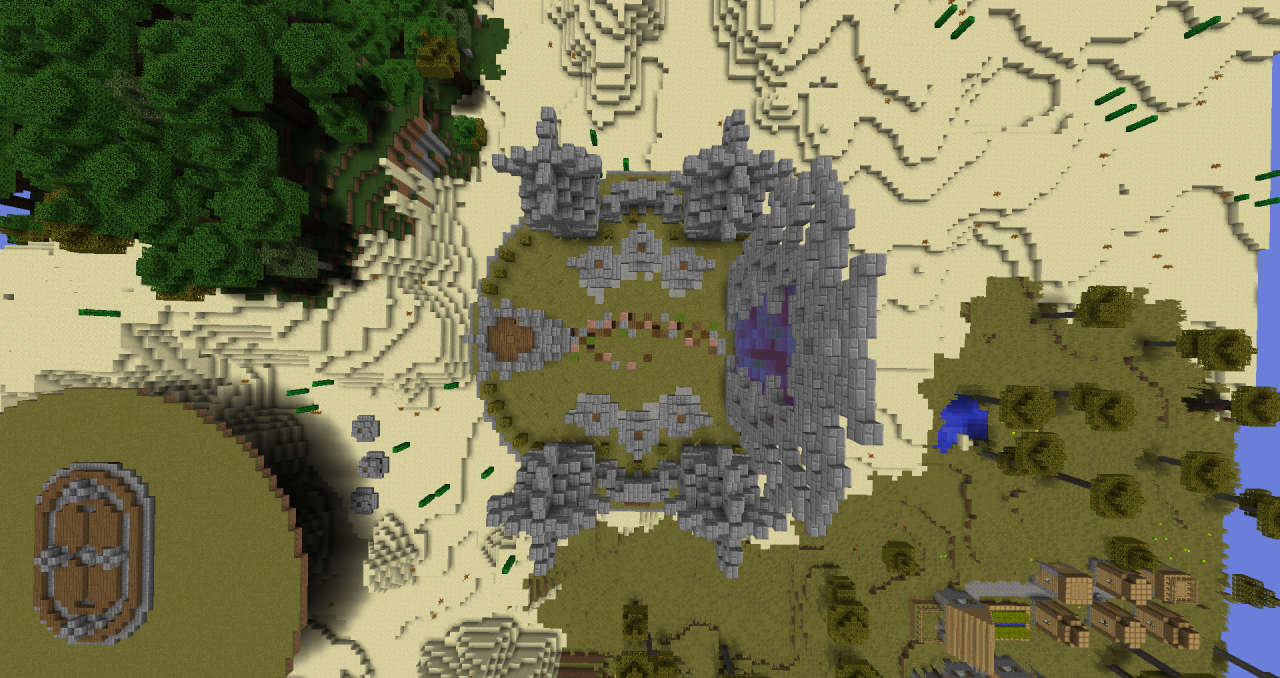 Medieval Hub Minecraft Map