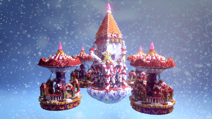 Christmas bedwars Minecraft Map