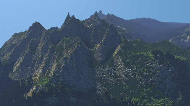 One of my best mountain maps Minecraft Map