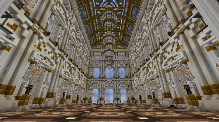 19th Century Ballroom Minecraft Map