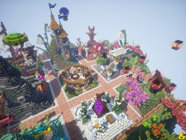 Creative Spawn Minecraft Map