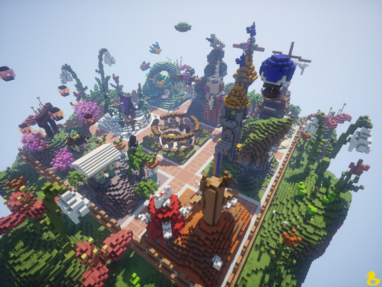 Creative Spawn Minecraft Map