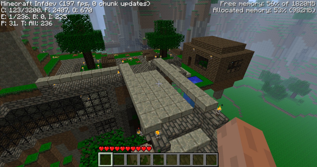 eCat's Infdev Map Minecraft Map