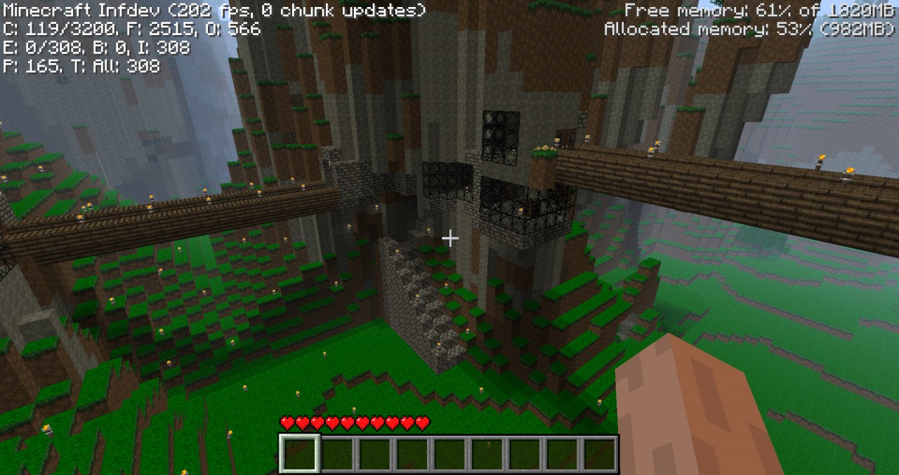 eCat's Infdev Map Minecraft Map