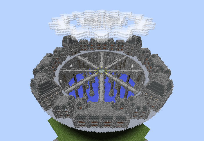 A simple lobby of mine Minecraft Map