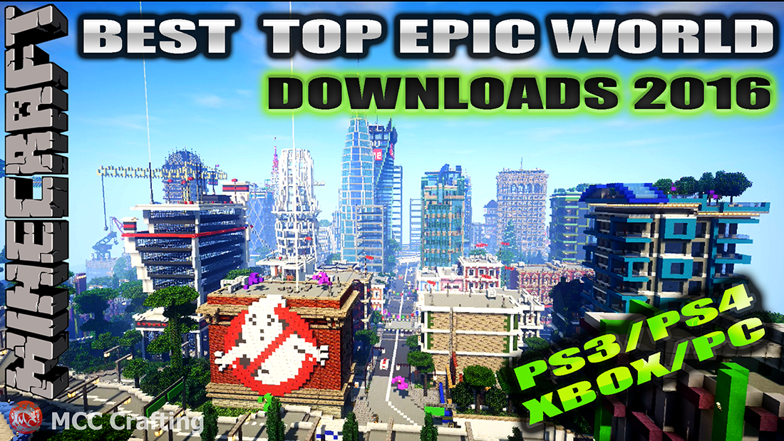 MCC Crafting Top World Downloads 2016 Minecraft Map