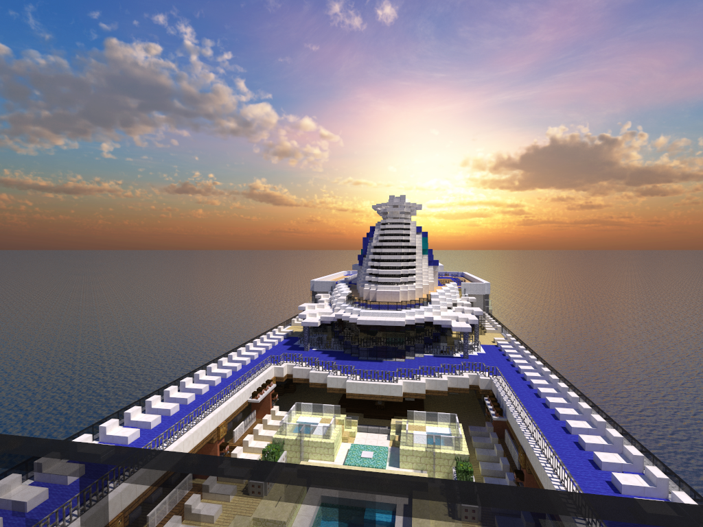 Oceania Riviera [1:1 Scale - Full Interior - Replica] Minecraft Map