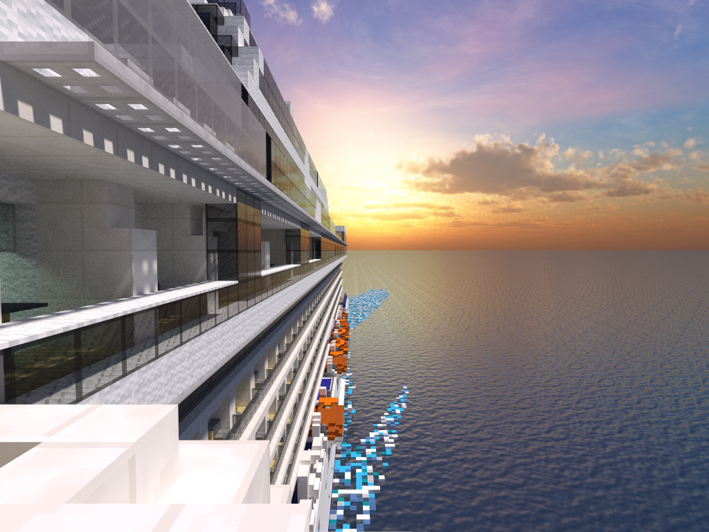 Oceania Riviera [1:1 Scale - Full Interior - Replica] Minecraft Map