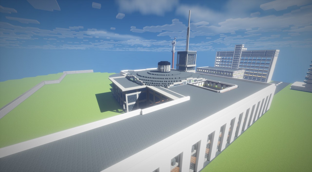 Finland railway station Saint-Petersburg Minecraft Map
