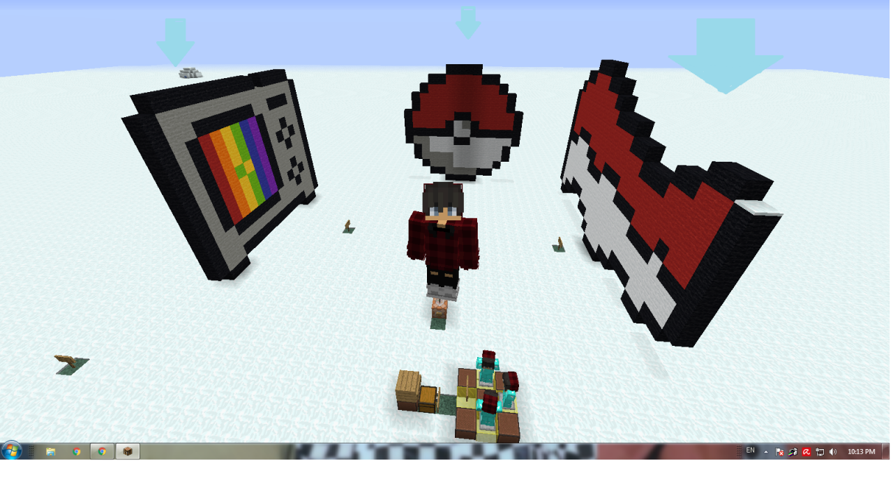 Pixelated Art(Not Finished) Minecraft Map