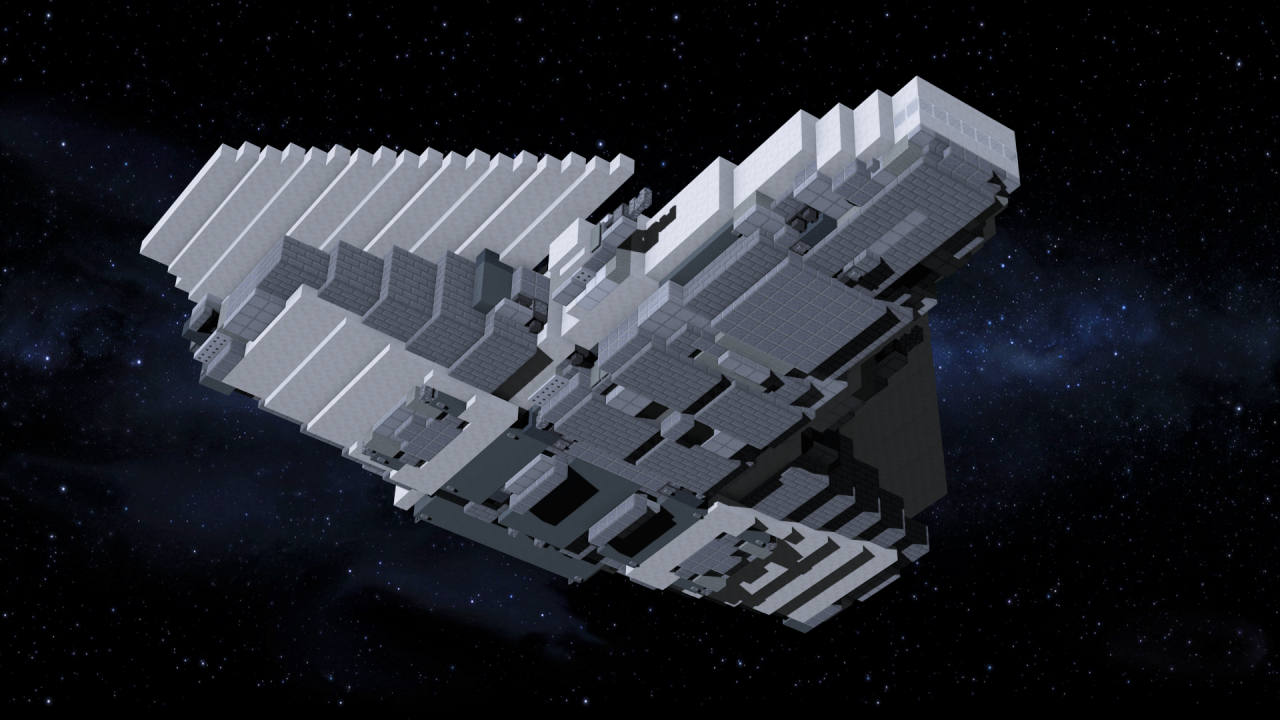 Preorate-class dropship Minecraft Map