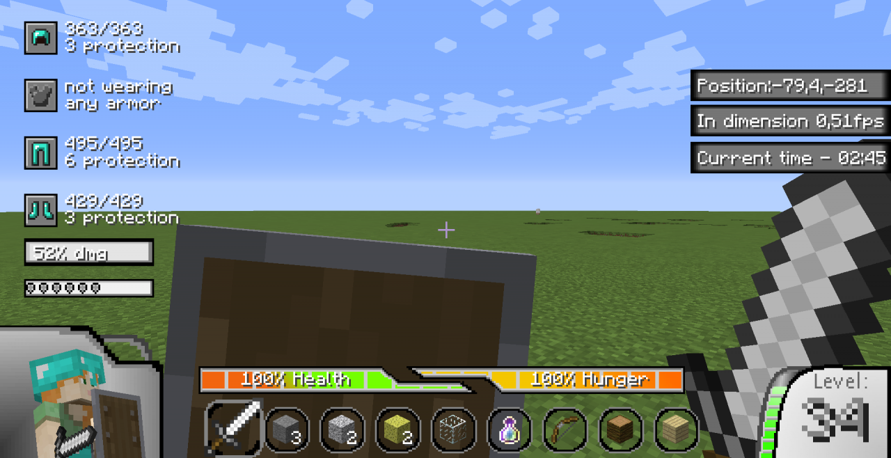 Better HUD 'Plenty o Info' Mod Minecraft Mod