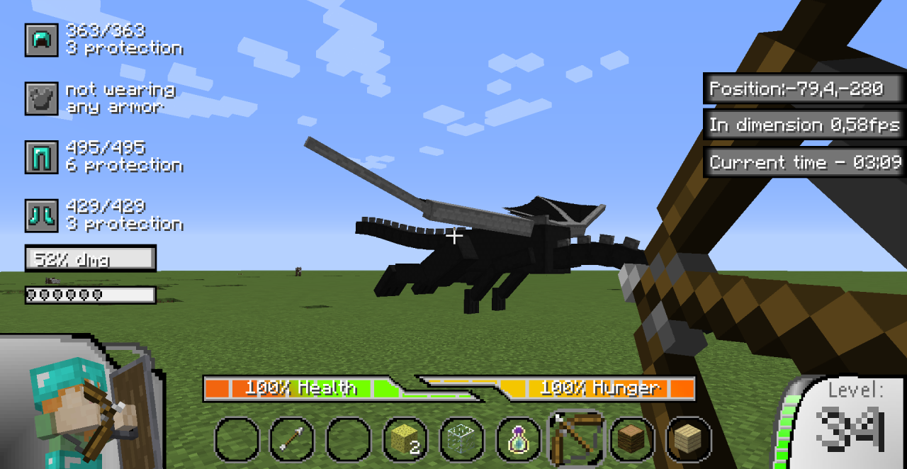 Better HUD 'Plenty o Info' Mod Minecraft Mod