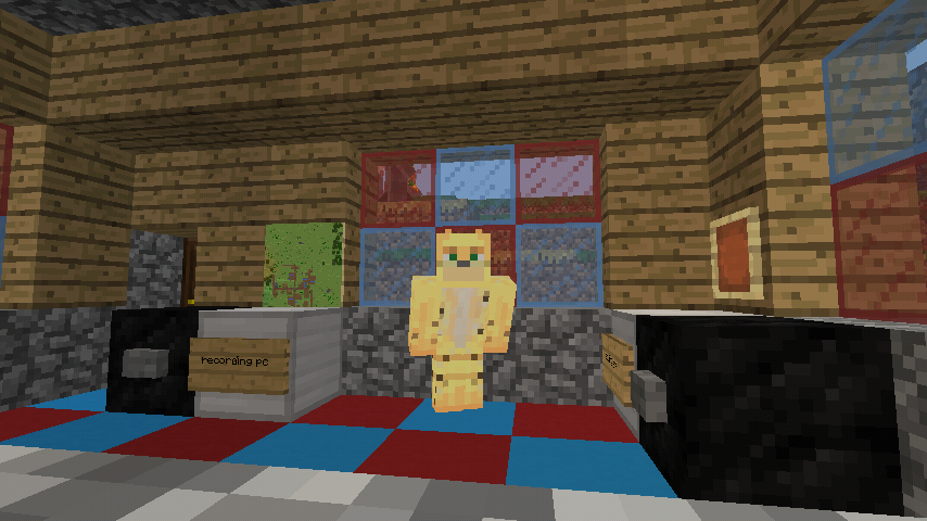 mcblox village Minecraft Map