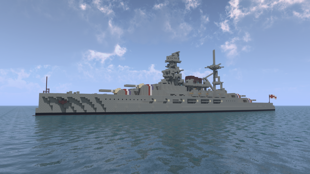 Fictional British Battleship - HMS Restoration - For Helix_area51 ...