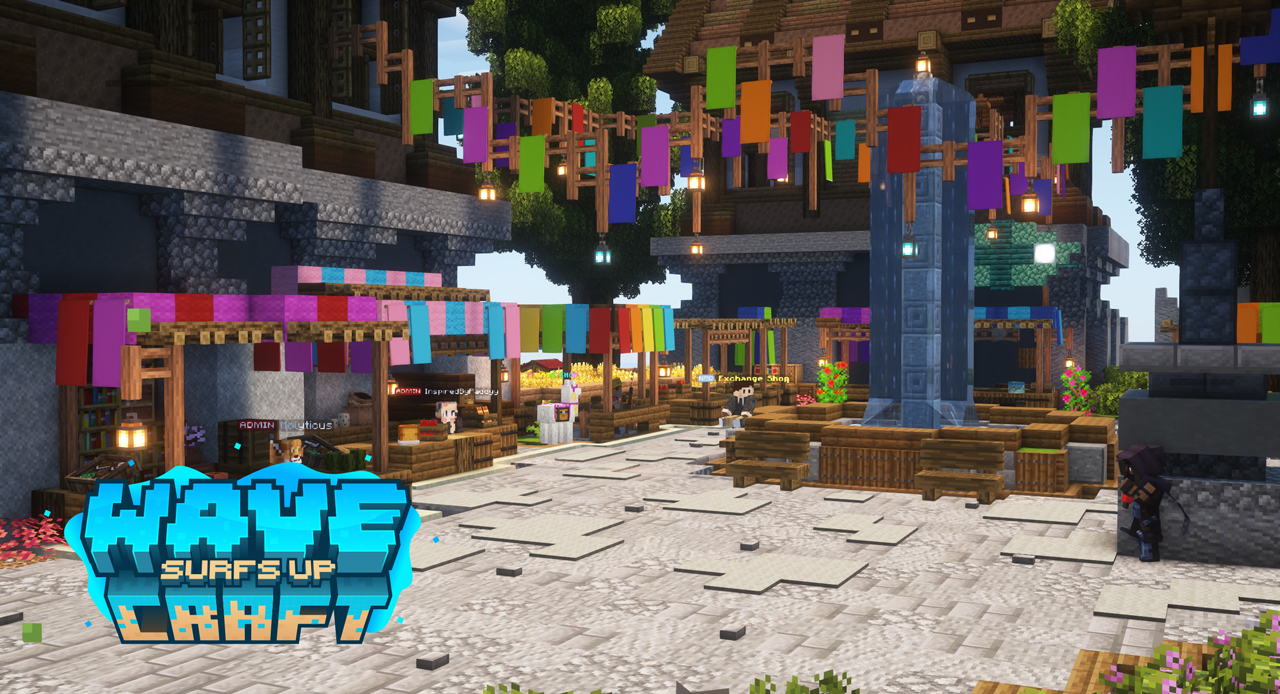 WaveCraft 🌊 Fresh 1.21 World 🌍 Survival🌲Peaceful ⚰️Keep Inventory 🏆FREE ...