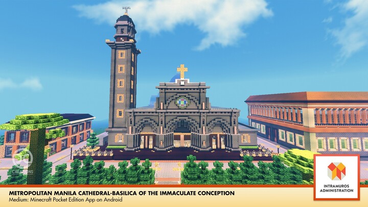 Manila Cathedral - Basilica Minecraft Map