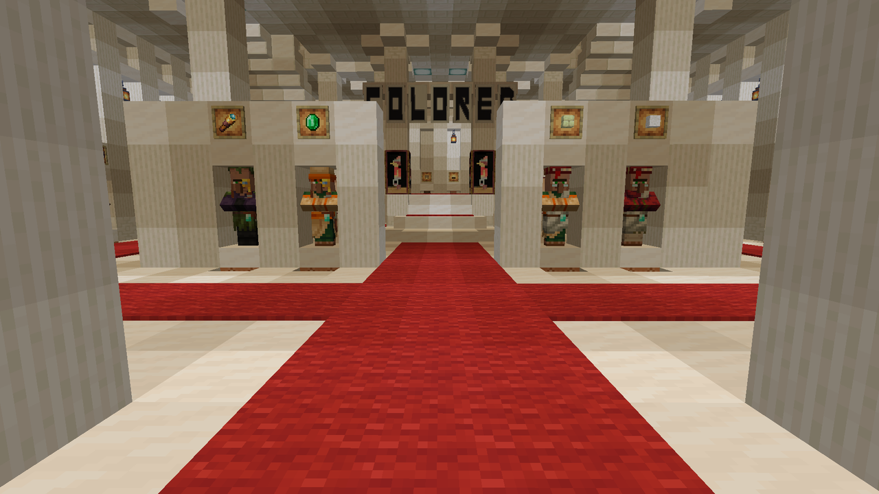 Villager Shop House Minecraft Map