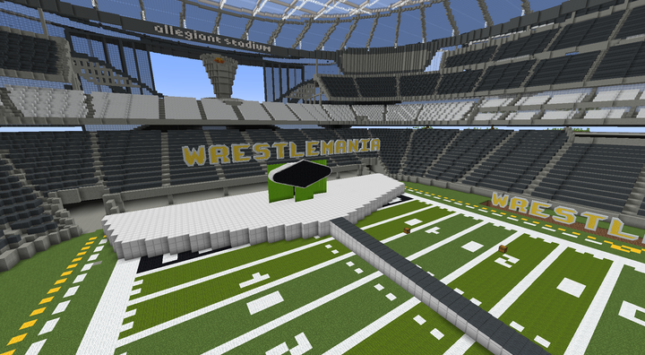 Wrestlemania 41 - Allegiant Stadium Ultra Detailed [Modded] Minecraft Map