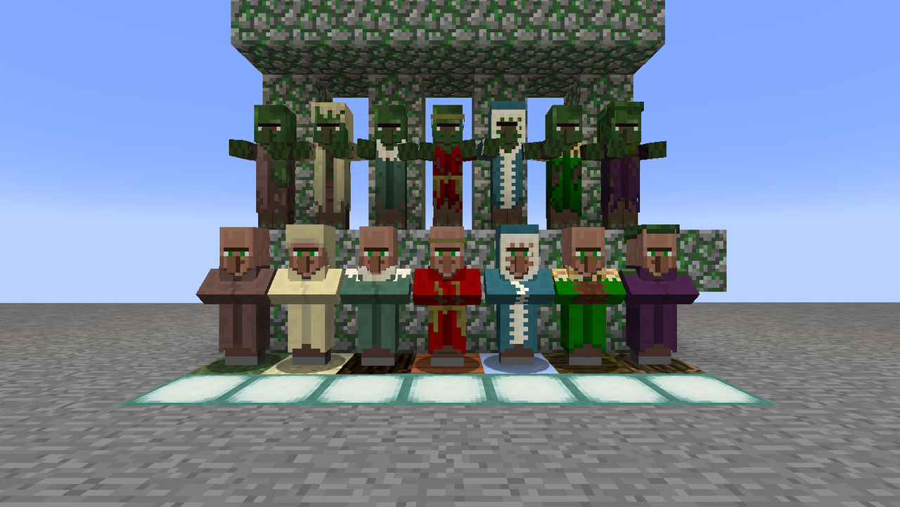 Classical Style - WorkBench & Villagers Minecraft Texture Pack