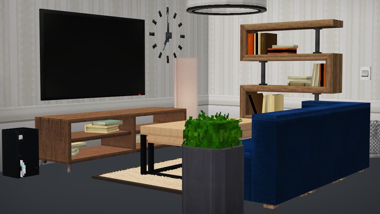 FURNITURE HD (ADD-ON) Minecraft Mod
