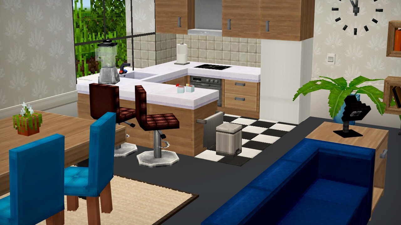 FURNITURE HD (ADD-ON) Minecraft Mod