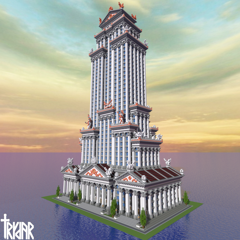 The Roman Empire State Building Minecraft Map