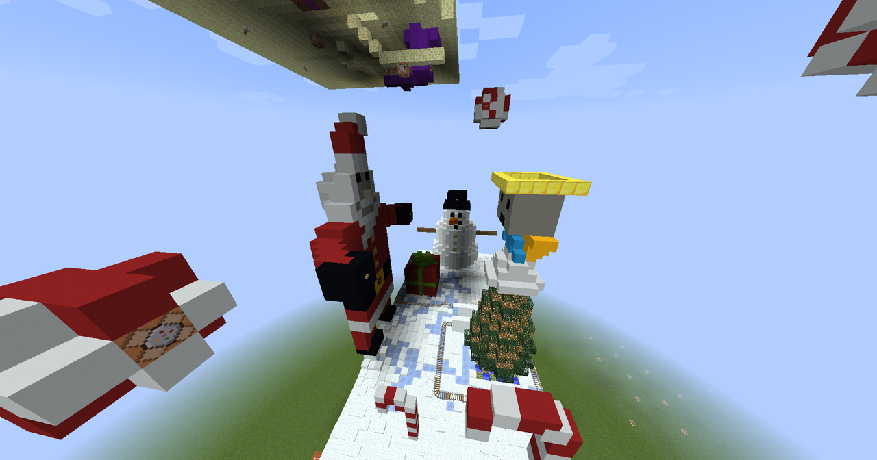 Saving Santa! Christmas Adventure Map Version 1.12.2 Minecraft Map