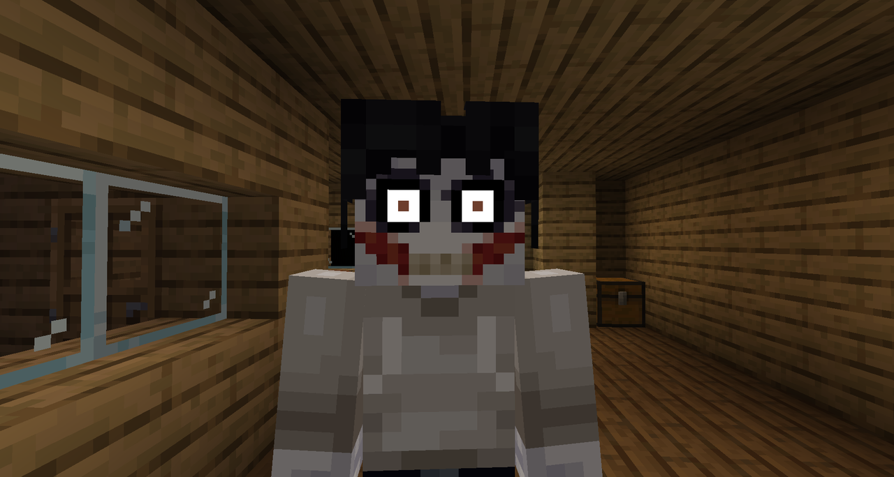 Jeff The Killer In Minecraft