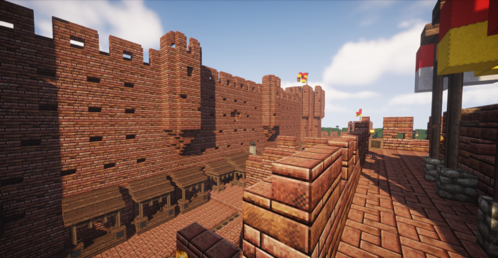 Medieval Castle v1 / Castle of La Mota, Spain Minecraft Map
