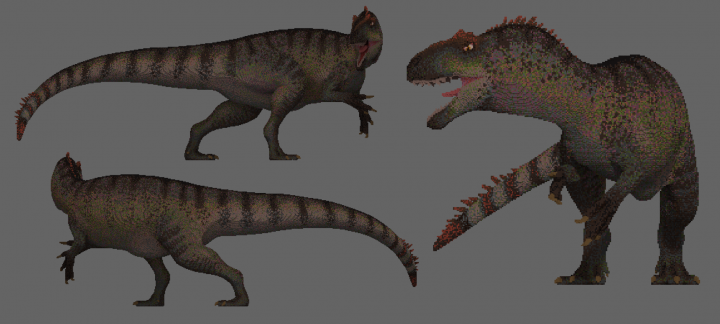 Allosaurus Minecraft Map
