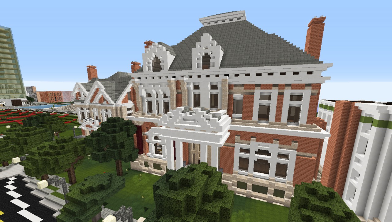 Large home built from scratch Minecraft Map