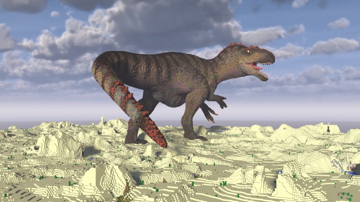 Allosaurus Minecraft Map