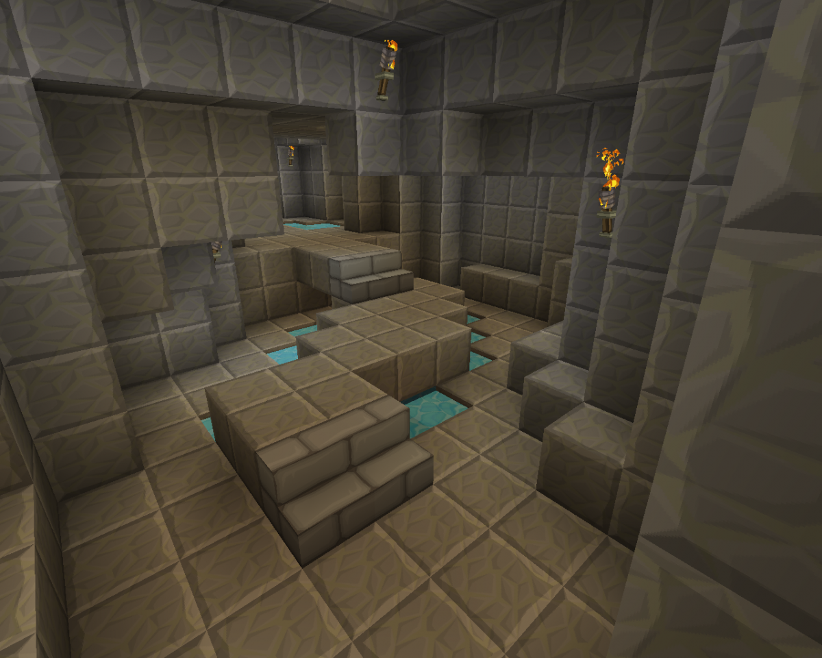 Hidden Bunker/Base Minecraft Map