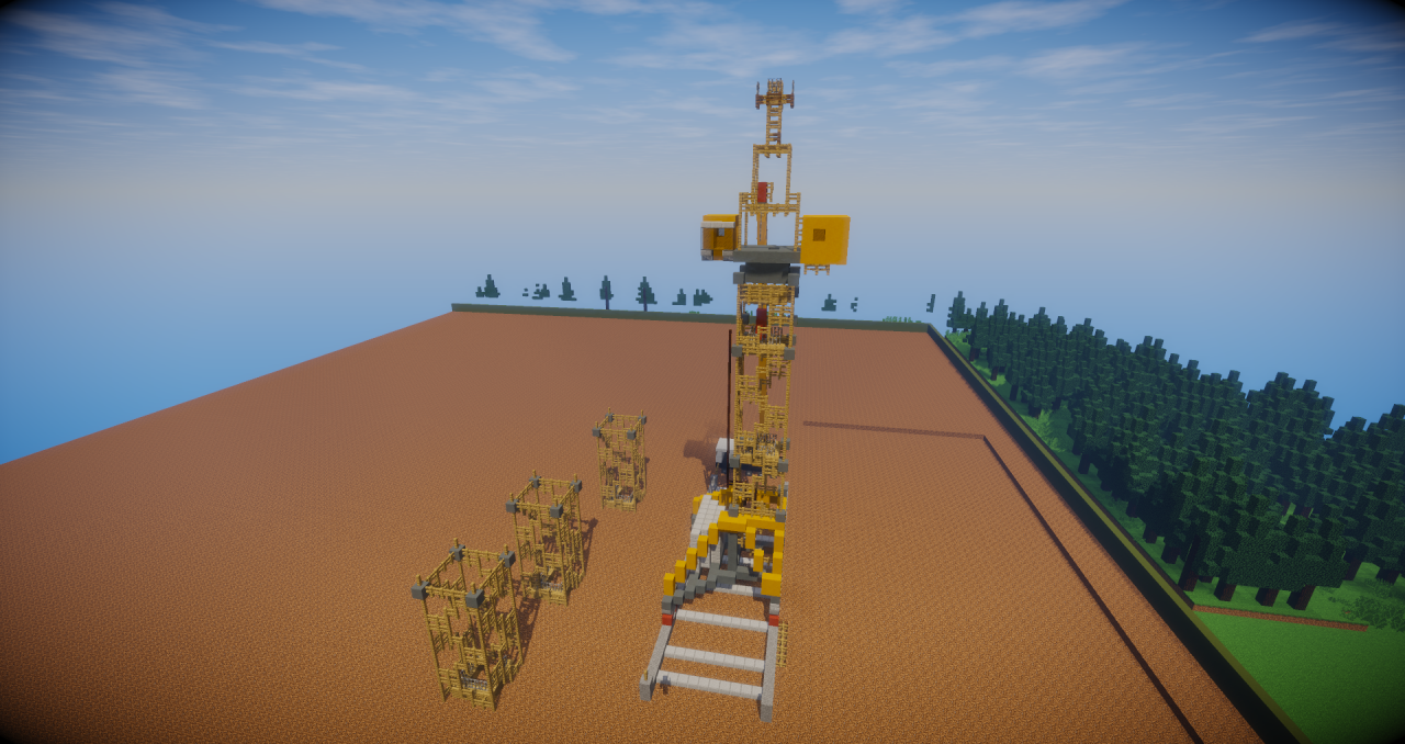 КБ-674А башенный кран | KB-674A tower crane Minecraft Map