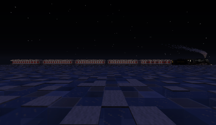 Polar Express Train Recreation Minecraft Map