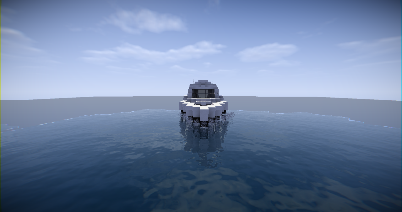 Small Modern Yacht Minecraft Map