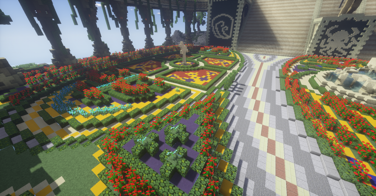 Temple of the Holy Fountain Minecraft Map