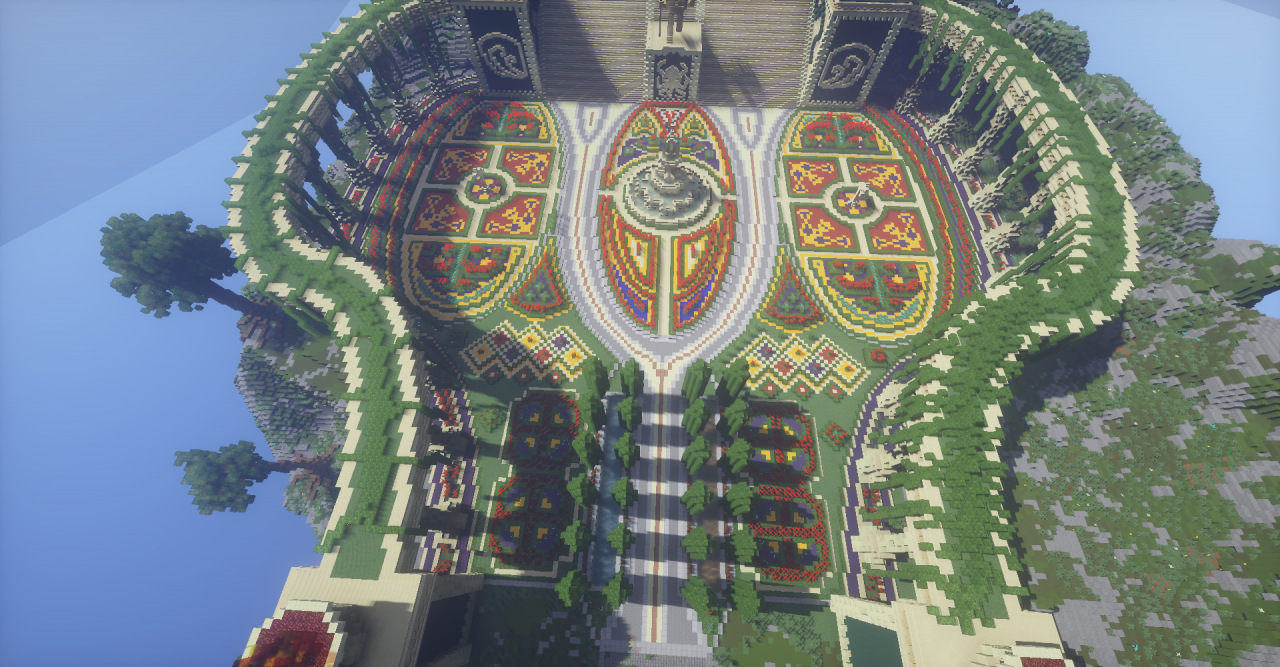 Temple of the Holy Fountain Minecraft Map