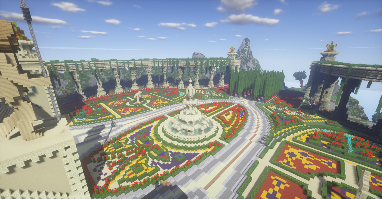 Temple of the Holy Fountain Minecraft Map