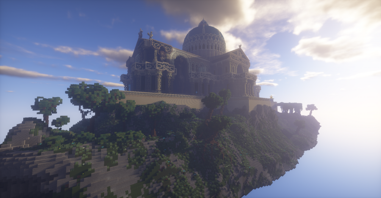 Temple of the Holy Fountain Minecraft Map