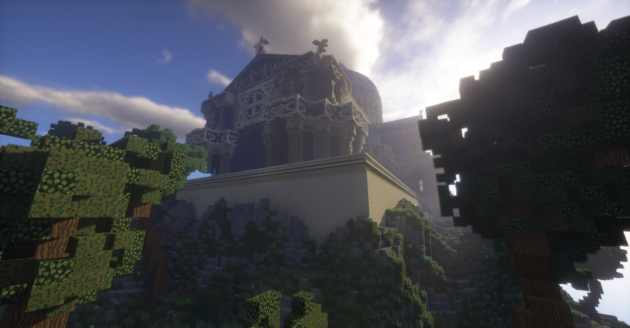 Temple of the Holy Fountain Minecraft Map