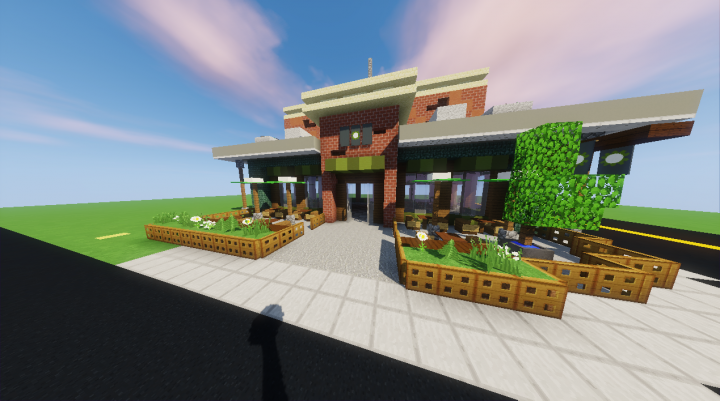 Shop / Starbucks Minecraft Map