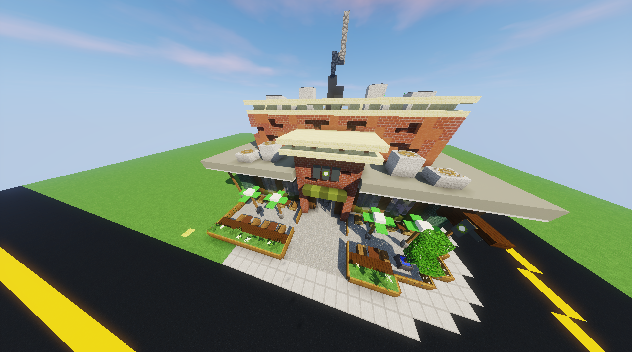 Shop / Starbucks Minecraft Map
