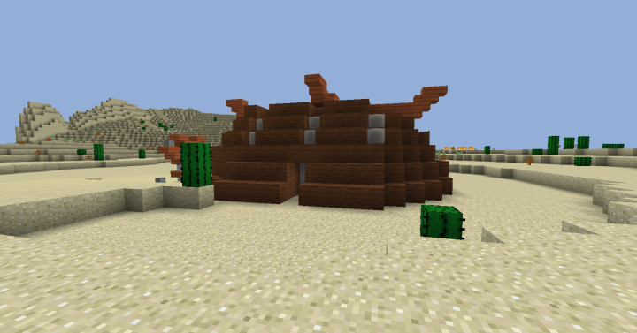 Marauders Tent | Simple Orcish tent made from a rib cage. Minecraft Map