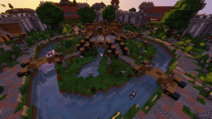 PvP Faction - Hub Minecraft Map