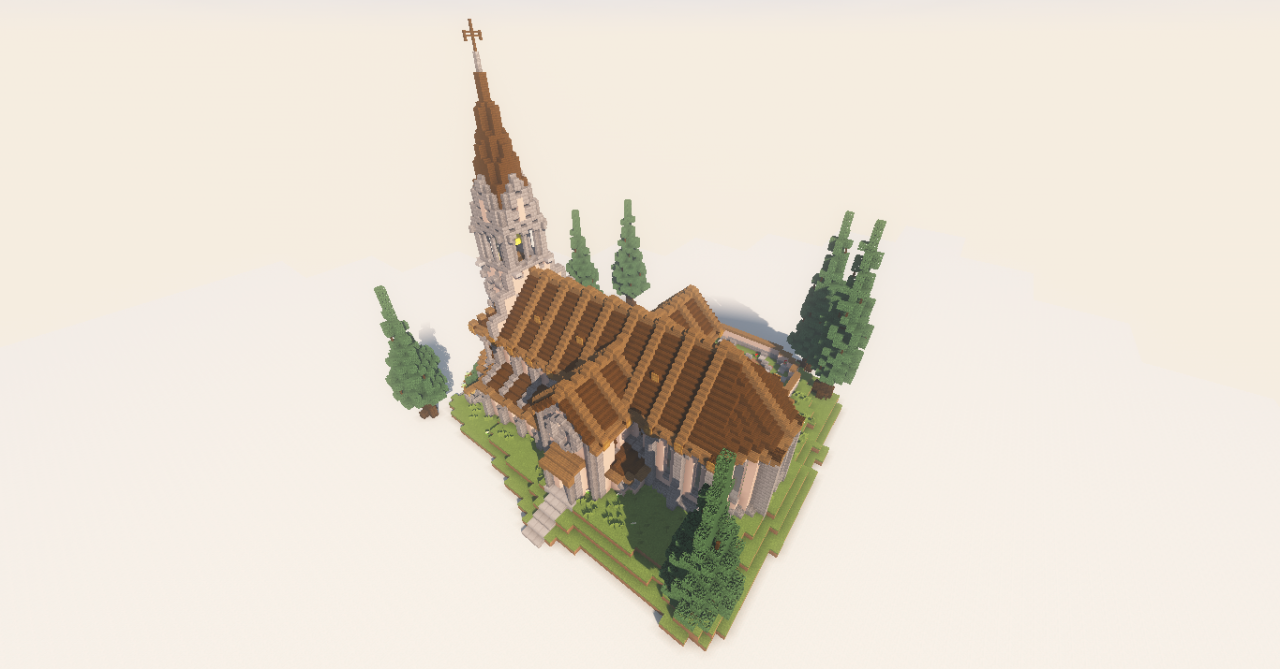 Alpine Church | [Schematic] Minecraft Map