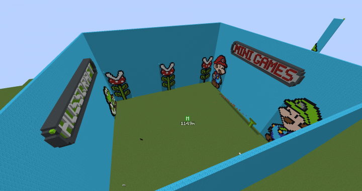 Minigames Hub Minecraft Map